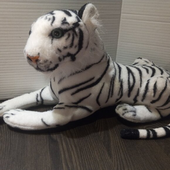 Tiger Tale Toys | Toys | Tiger Tale Toys The White Tiger Plush Stuffed ...